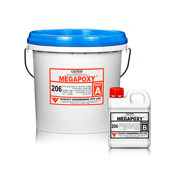 Megapoxy 206 - Heavy Duty Epoxy Grout for Industrial Applications ...